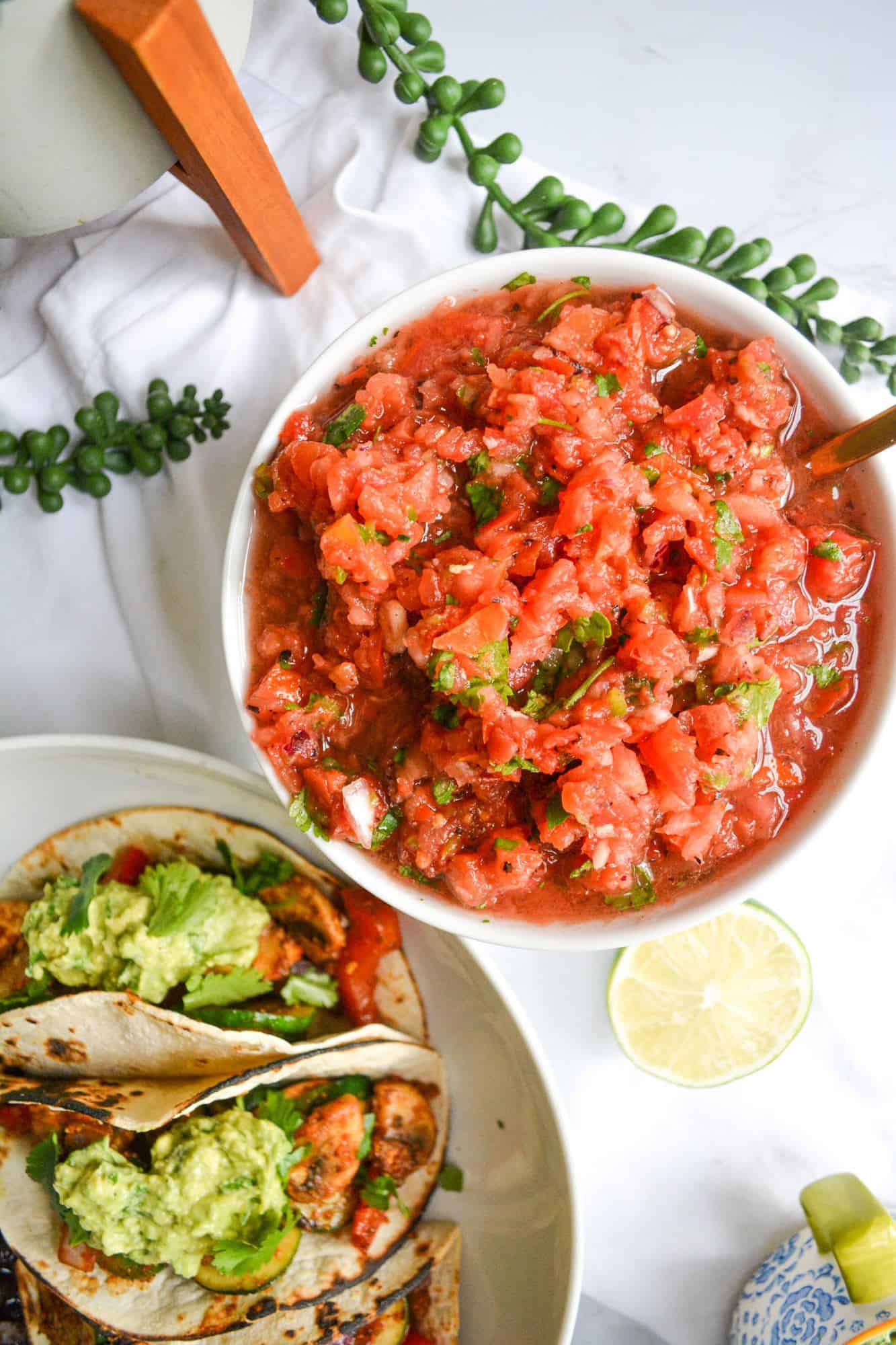 Thick Restaurant Style Salsa - Earthly Provisions