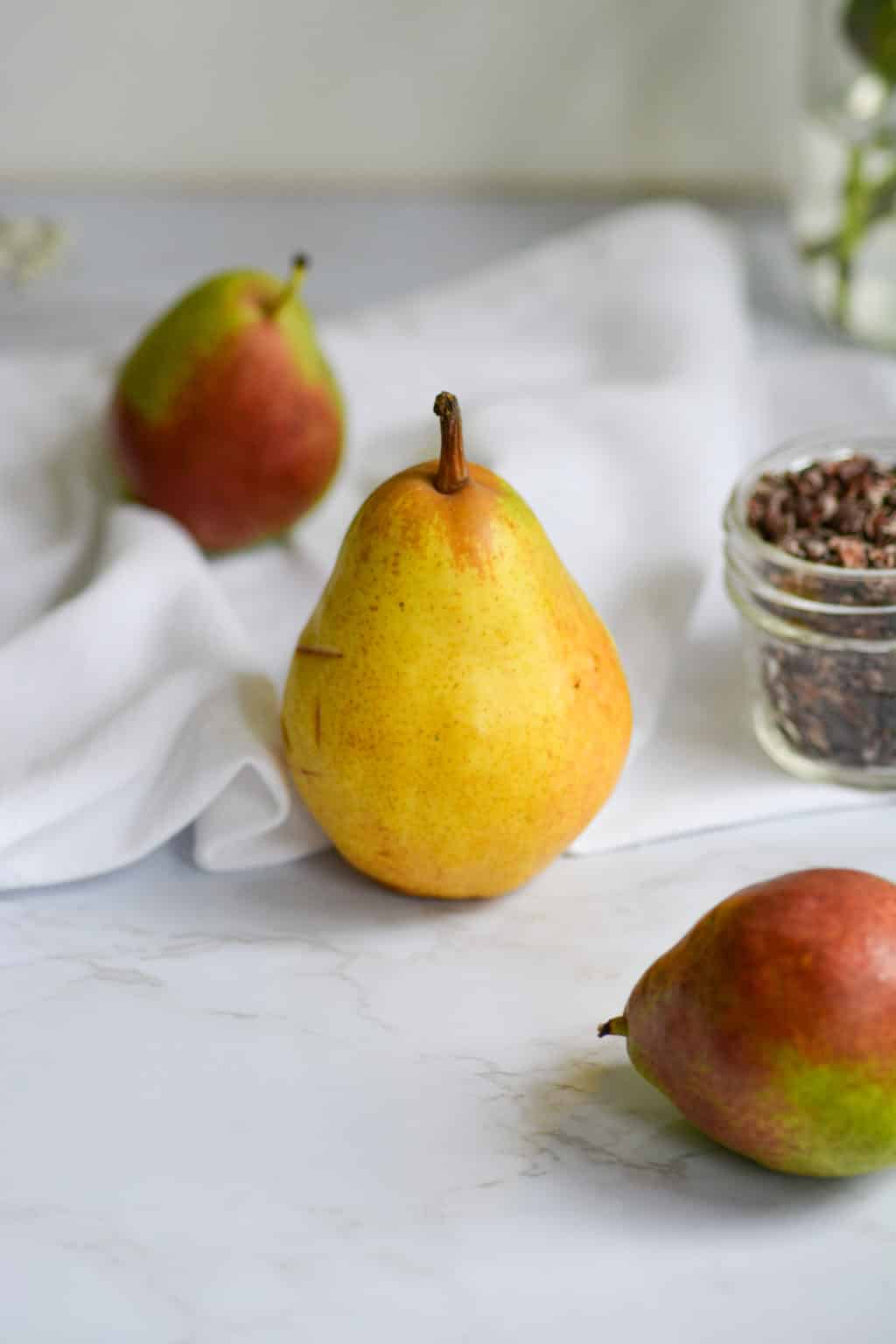 Vegan Pear Crumble (Single Serving Recipe!)- Earthly Provisions