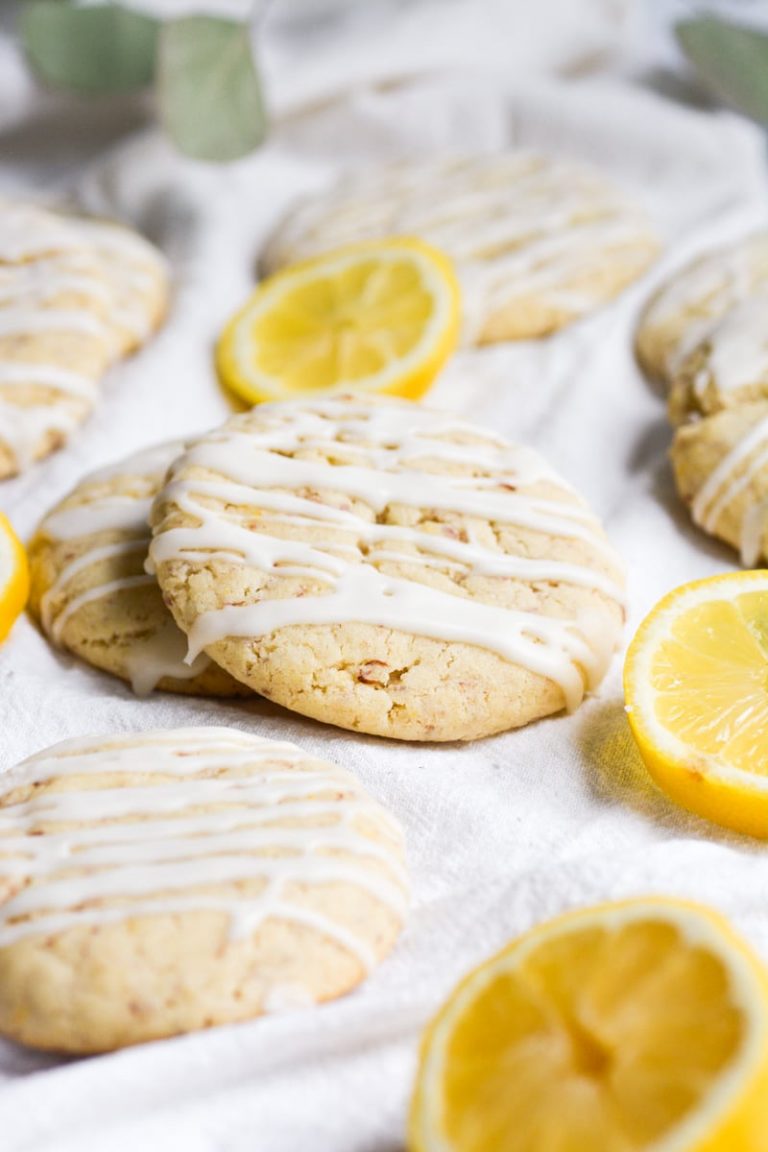 Vegan Lemon Cookies with Lemon Icing- Earthly Provisions
