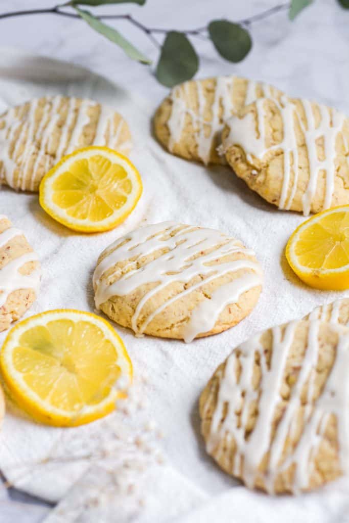Vegan Lemon Cookies with Lemon Icing- Earthly Provisions