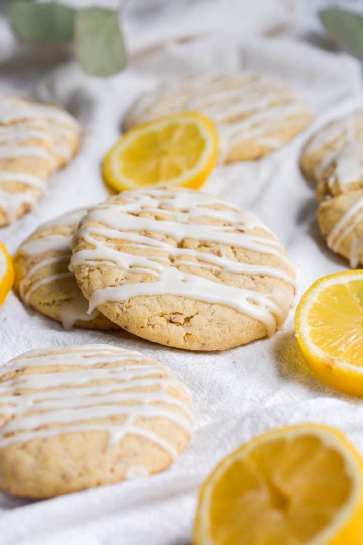 Vegan Lemon Cookies with Lemon Icing- Earthly Provisions