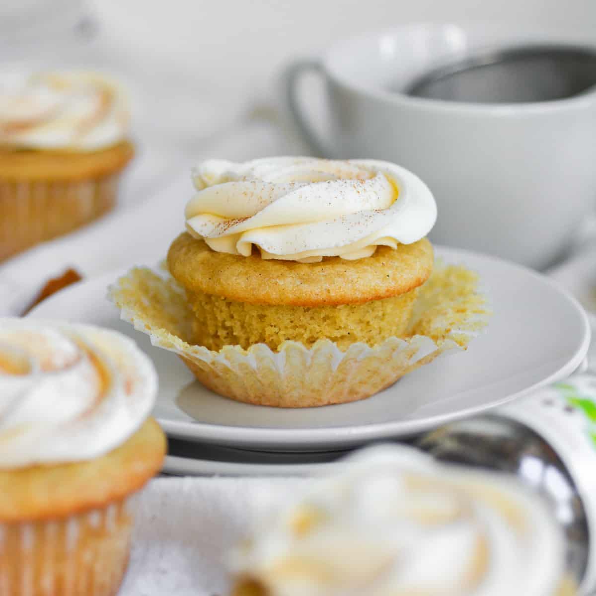 Cardamom Vanilla Cupcakes (Vegan) - Earthly Provisions