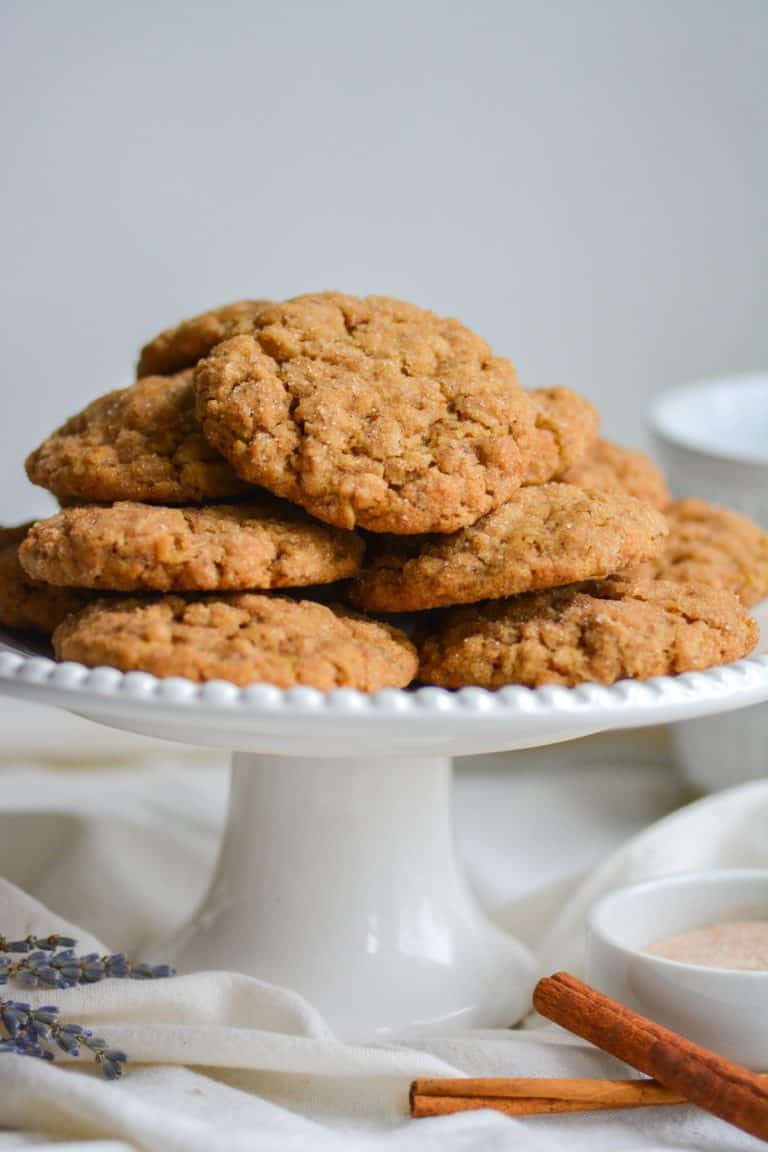 Oatmeal Snickerdoodle Cookies - Earthly Provisions