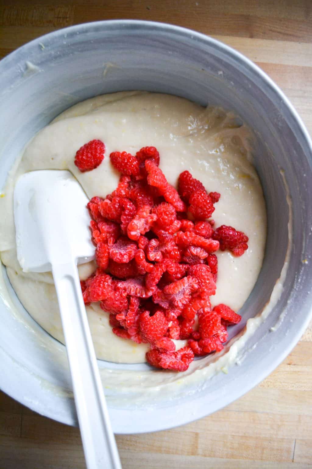 Vegan Lemon Raspberry Cake - Earthly Provisions