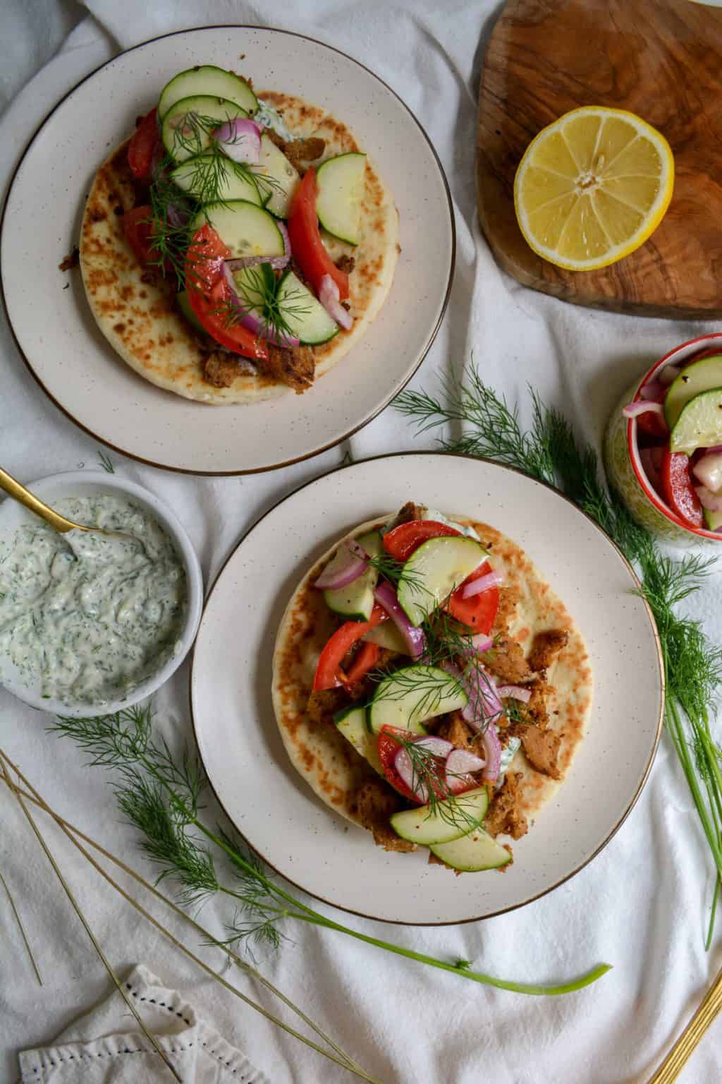 Vegan Seitan Gyros - Earthly Provisions