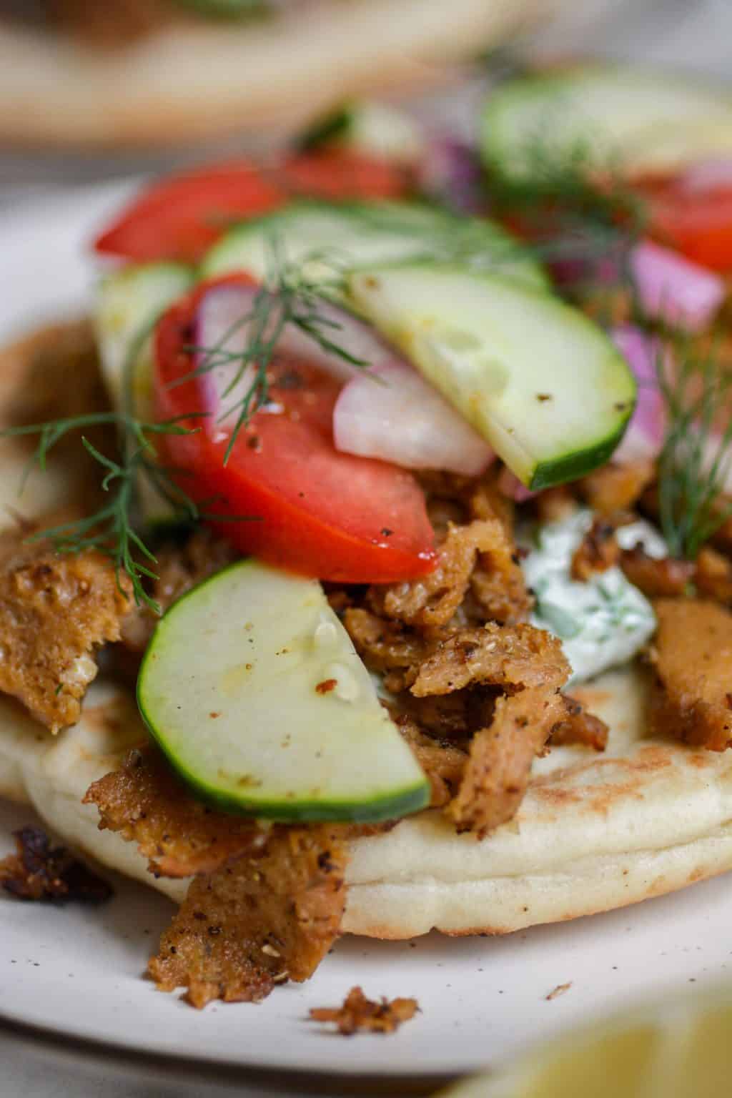 Vegan Seitan Gyros - Earthly Provisions