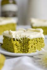 Easy Vegan Matcha Cake - Earthly Provisions