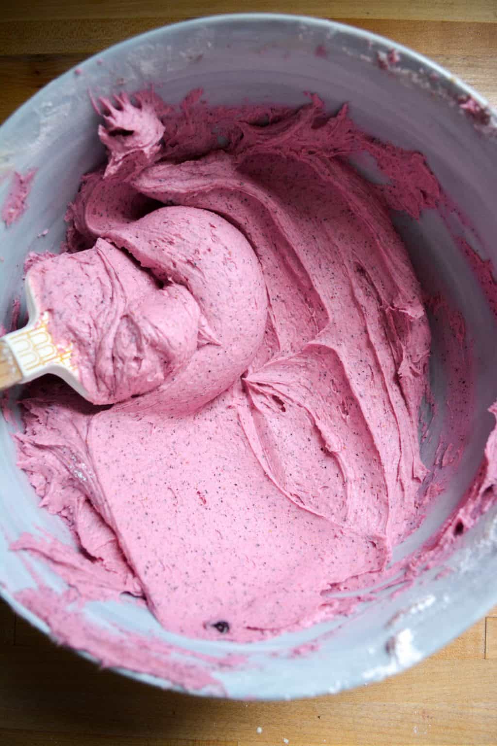 Blueberry Frosting (only 5 ingredients!)- Earthly Provisions