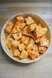 Crispy Baked Buffalo Tofu Wings - Earthly Provisions