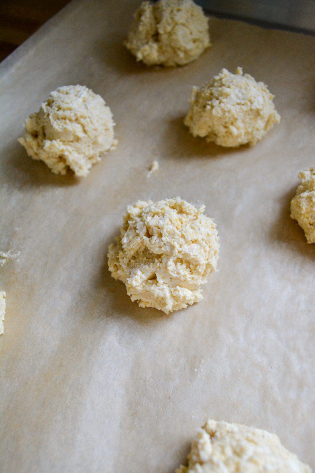 Quick Cornmeal Drop Biscuits (Vegan!) - Earthly Provisions