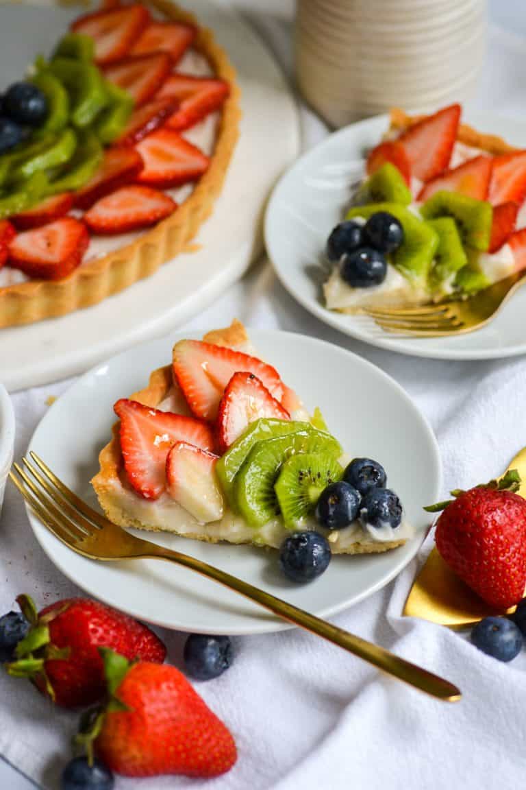 Vegan Fruit Tart - Earthly Provisions