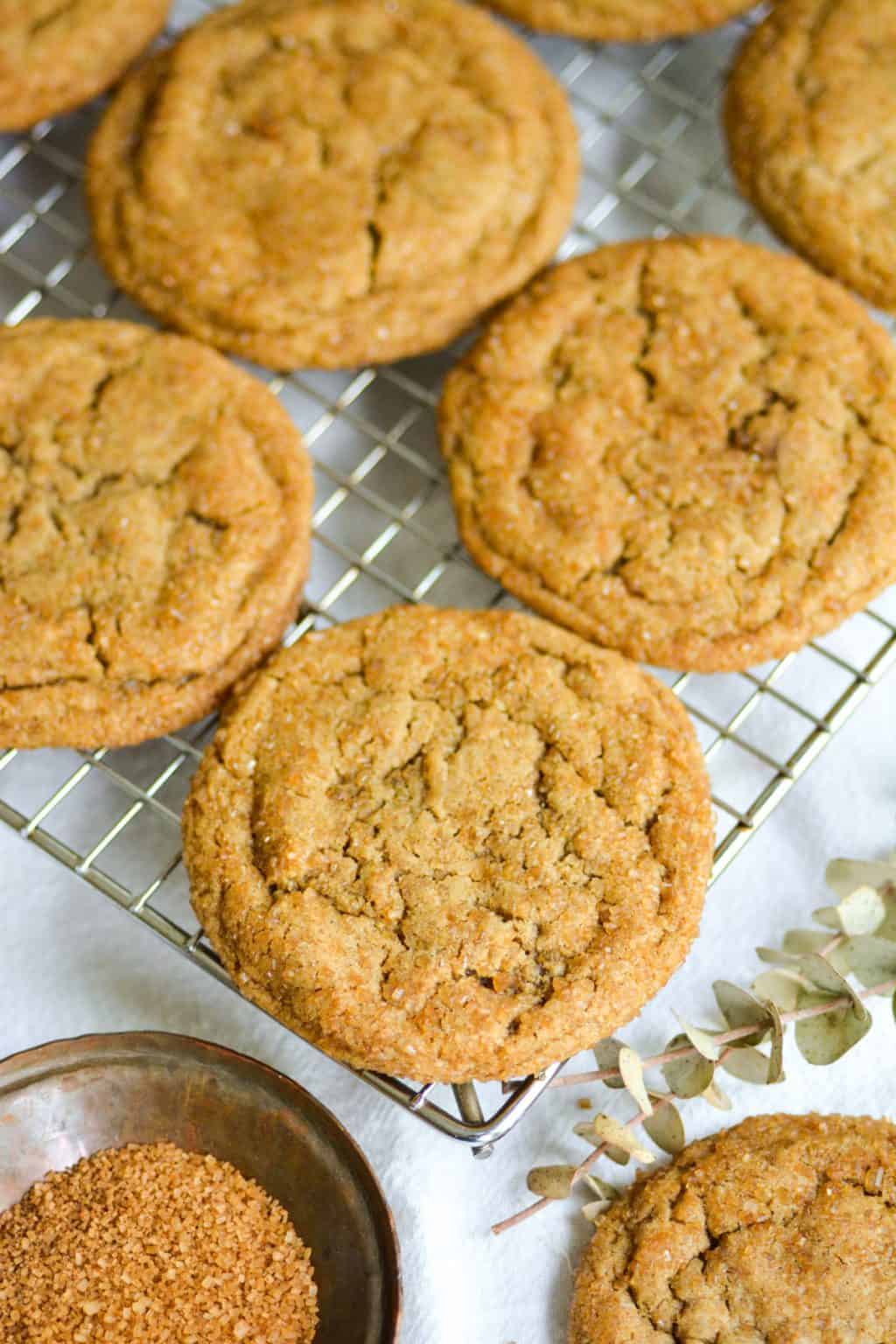 Chewy Vegan Chai Cookies (No Chilling Required!)