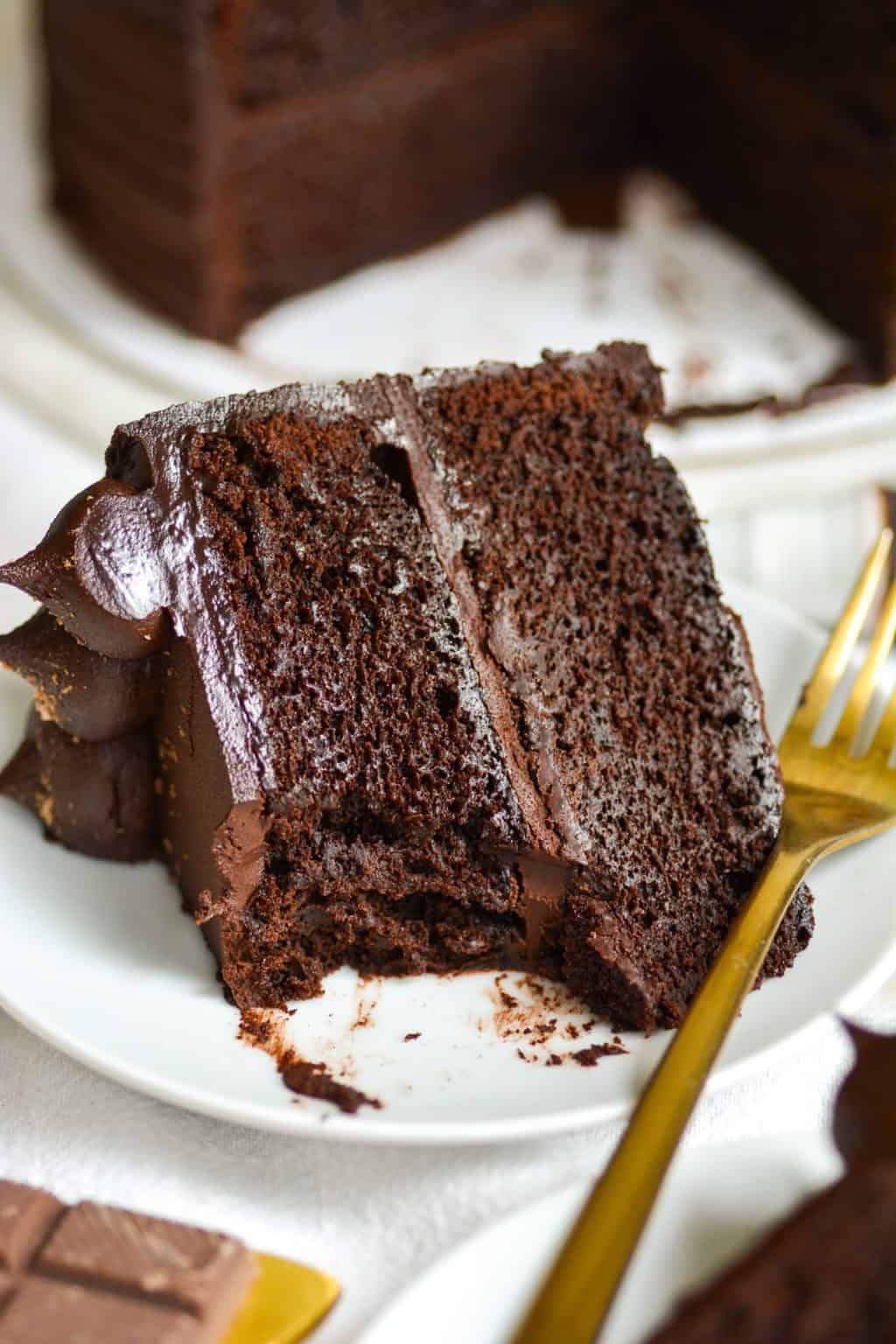 The Best Vegan Chocolate Cake Recipe (Dairy-Free!)