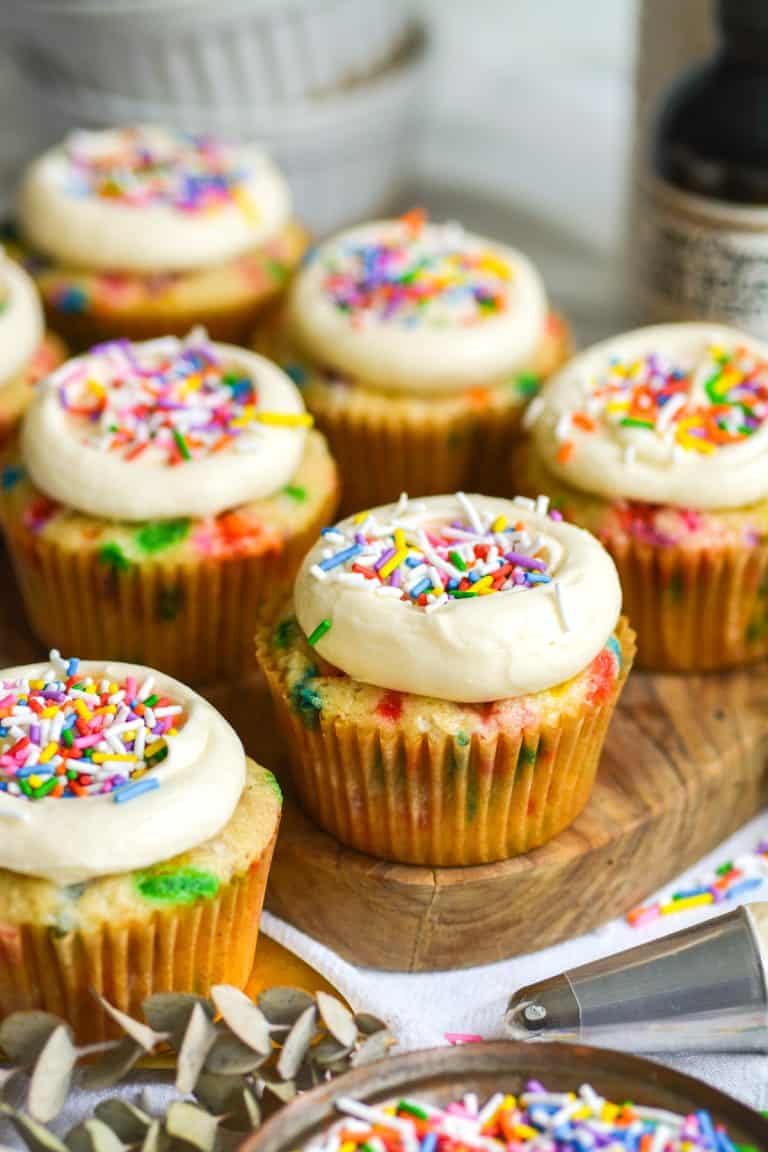 Vegan Funfetti Cupcakes - Earthly Provisions