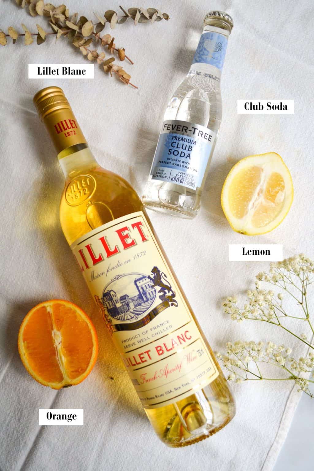 Lillet Blanc Spritz - Earthly Provisions