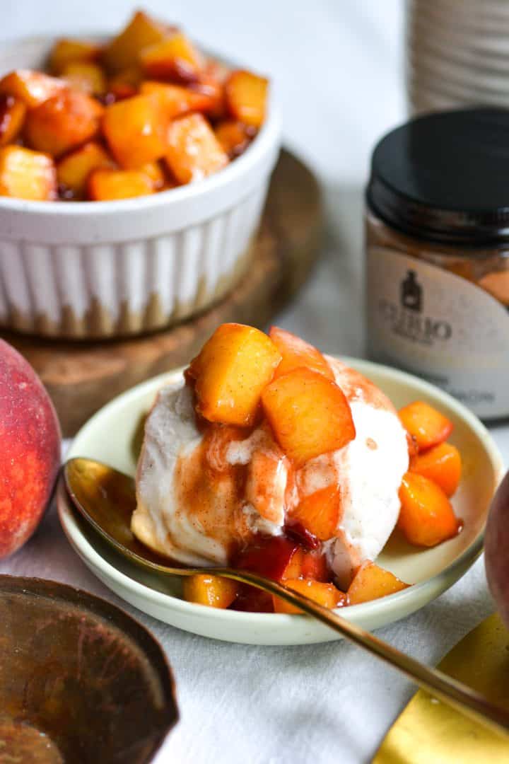 Caramelized Peaches - Earthly Provisions